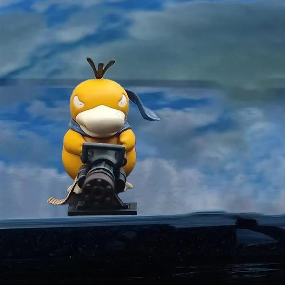 Фигурка декоративная Pokemon Psyduck, высота 9 см, длина 9 см