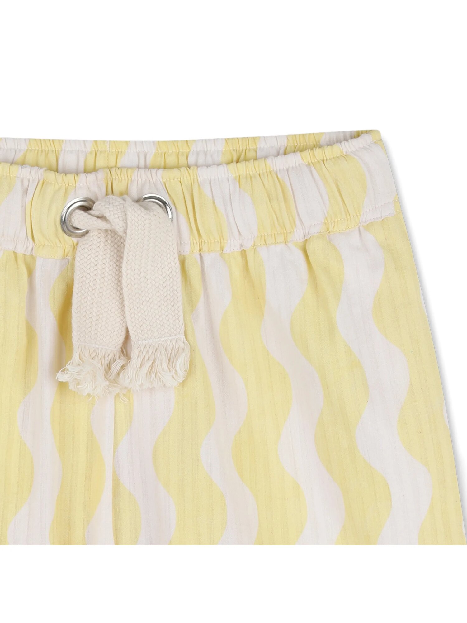 Шорты Kids around Wave-patterned shorts, размер 4 года, Желтый — фото 1