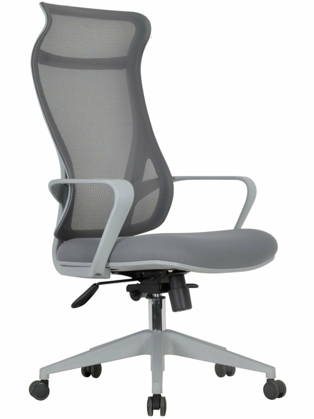 Кресло офисное Chairman CH577 7146057 ткань, сетка,  серый пластик, серый