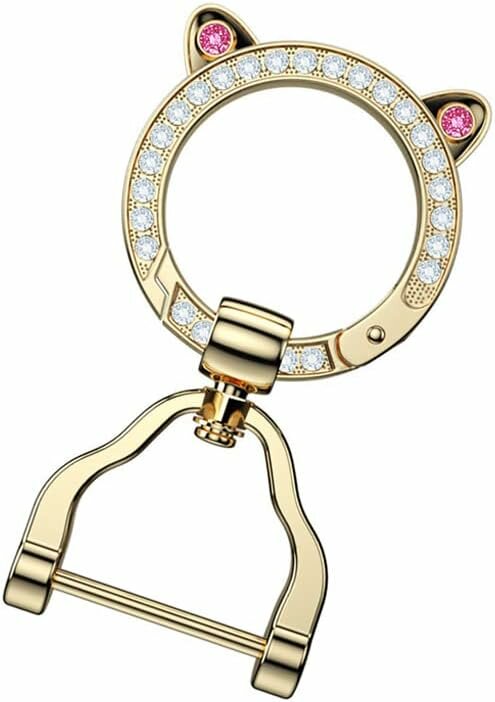 Для Mini Cooper F55 Clubman F5 Брелок для ключей Универсальный роскошный брелок для автомобиля Bling Стразы Цветовая схе