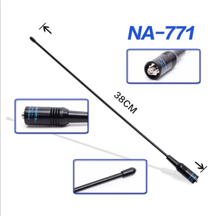 Антенна Nagoya NA - 771 Female для раций Baofeng (Баофенг)