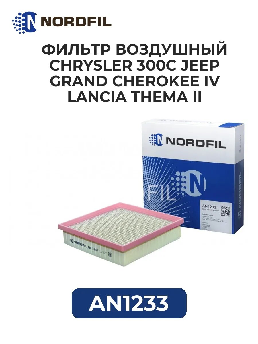 Фильтр воздуш. CHRYSLER 300C JEEP GRAND CHEROKEE IV LANCI.