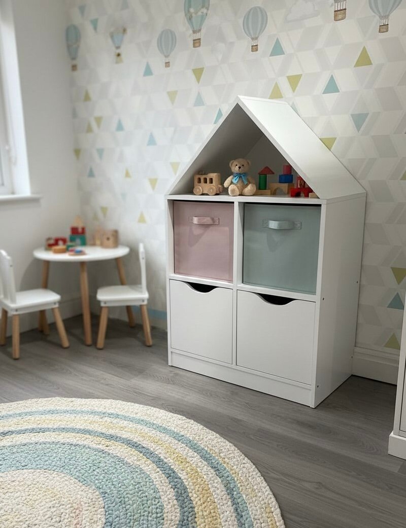 Стеллаж детский Домик-2