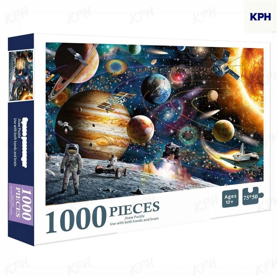 Космические пассажиры Пазл 1000 деталей для взрослых и детей, развивающая игрушка, развитие интеллекта, релаксация, DIY, подарок