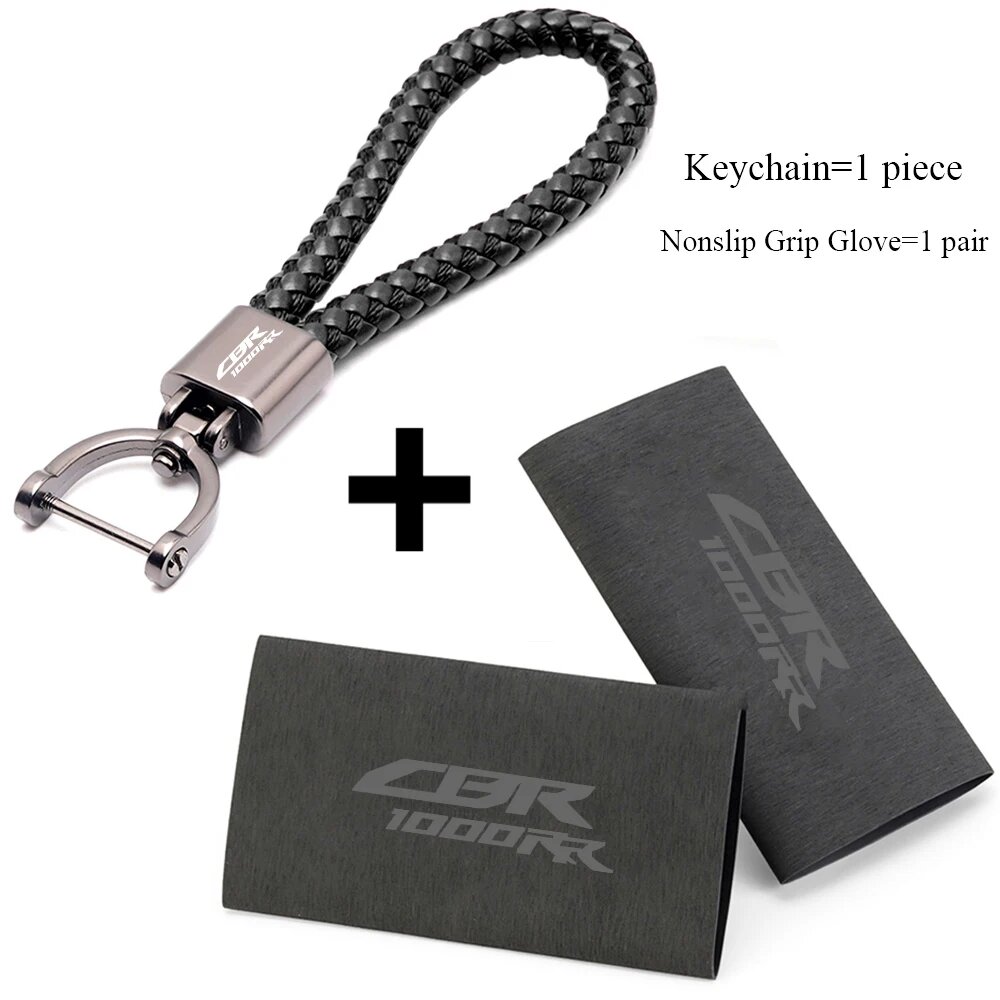 Keychain CBR 1000RR, нескользящие перчатки, серый