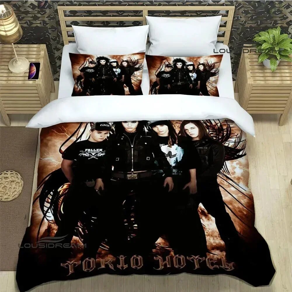 Комплект постельного белья Tokio Hotel, полиэстер/хлопок