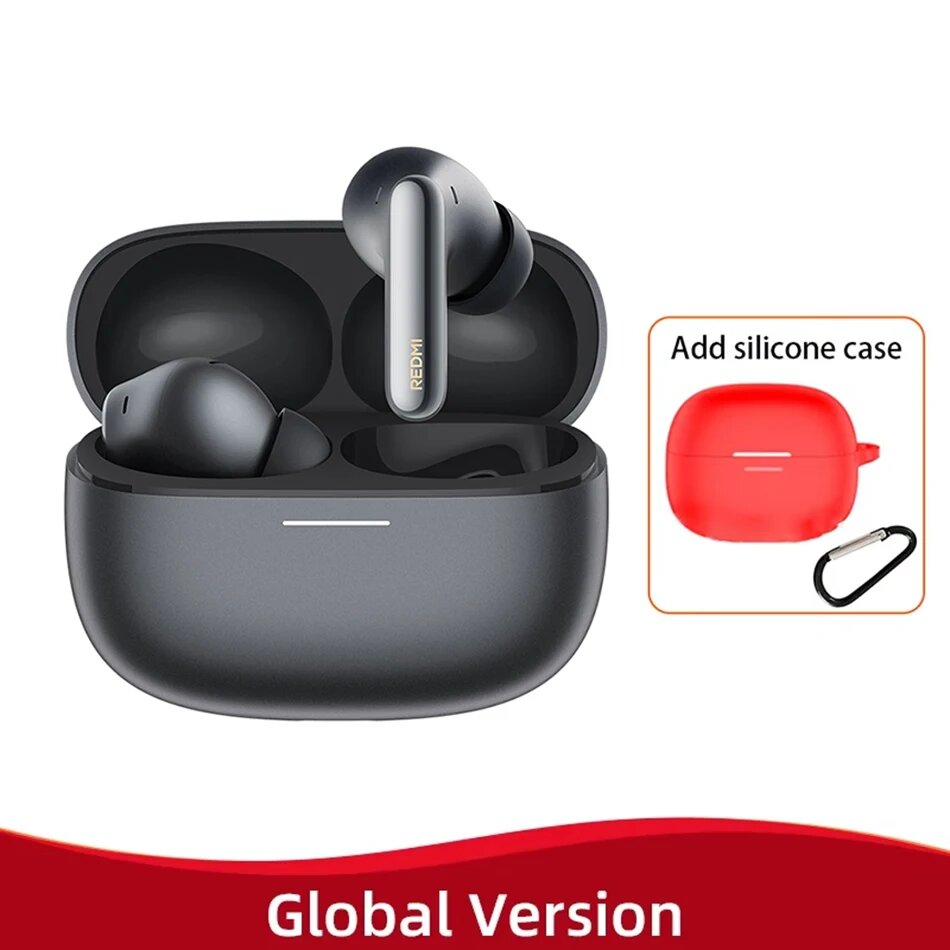 Xiaomi Redmi Buds 8 Pro наушники Black N Red Case