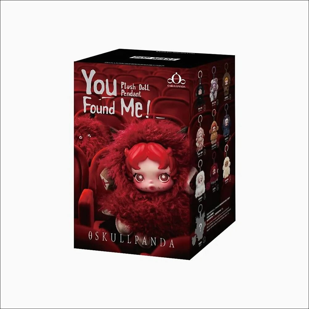Коллекционная фигурка SKULLPANDA You Found Me Series матрешка для украшения комнаты