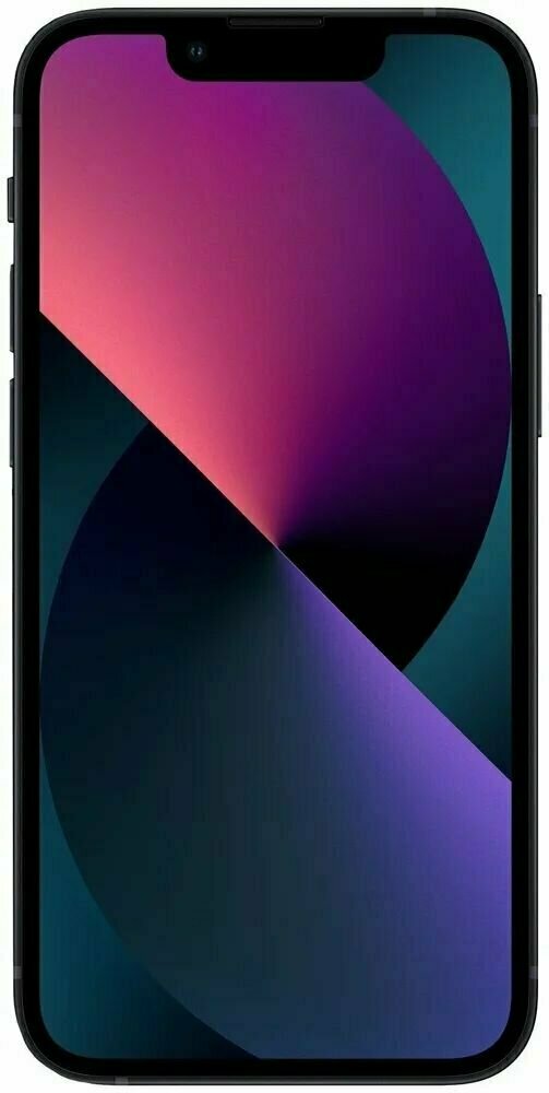 Смартфон Apple iPhone 13 128 ГБ, экран 6.1 дюйма, Высокопроизводительный， SIM+SIM, чёрный, Новый iPhone 13, Лучший подарок для семьи и друзей