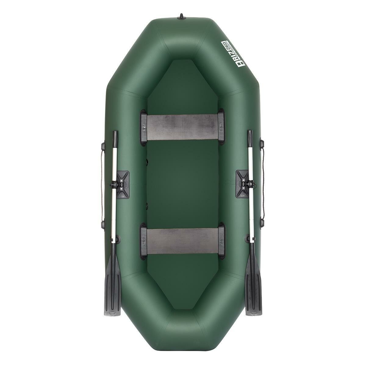 Лодка Бриз 260 зеленый Тонар