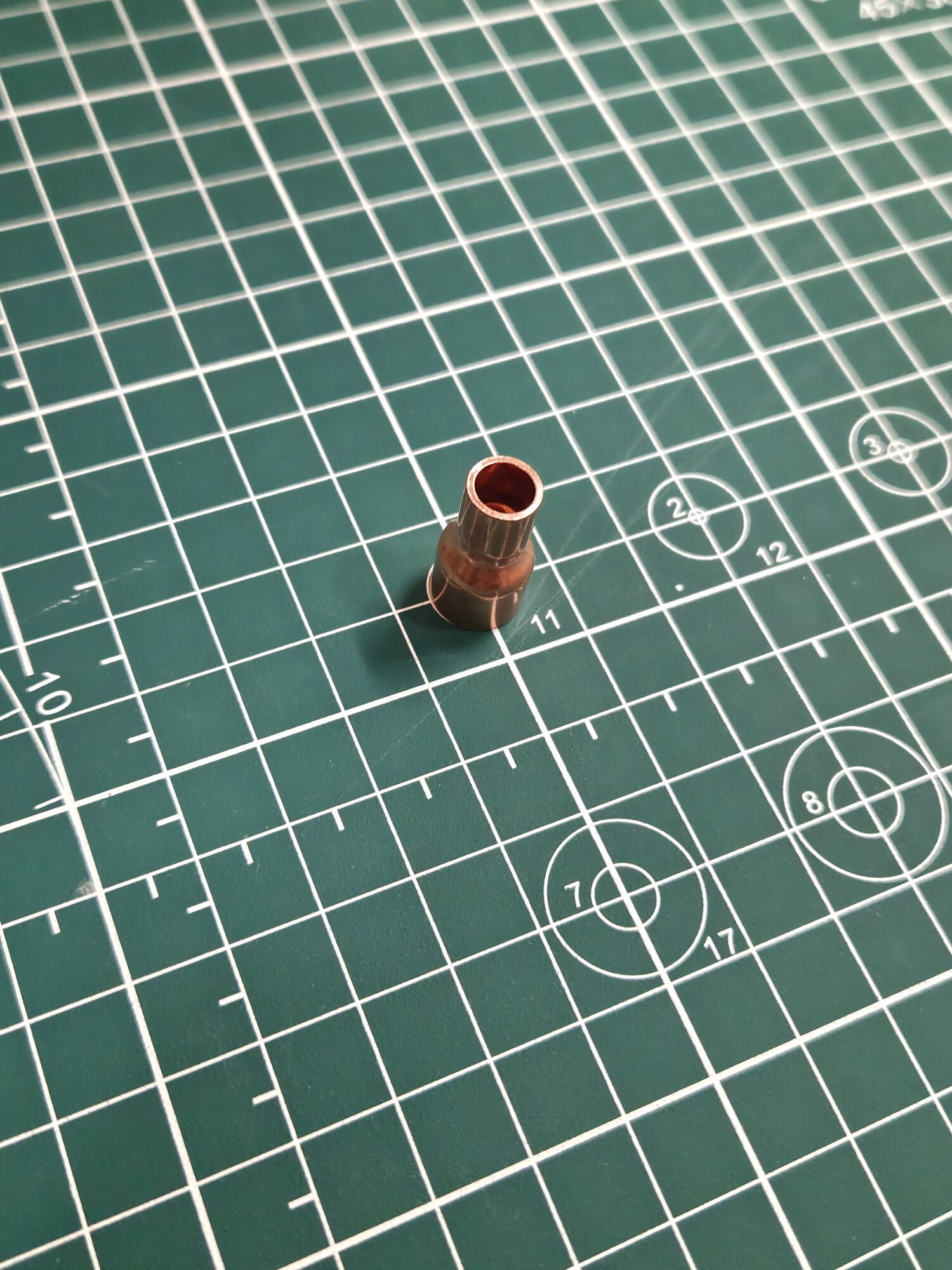 Переход медный под пайку 1/4-3/8