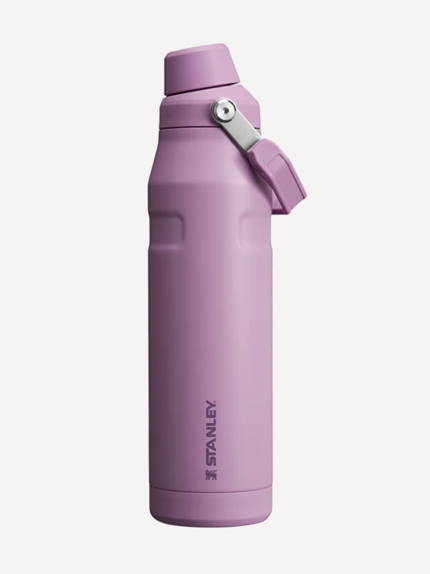 Термобутылка Stanley IceFlow Flip Straw 1.06 л (36 oz), с трубочкой, цвет светло-фиолетовый (Lilac), оригинал США