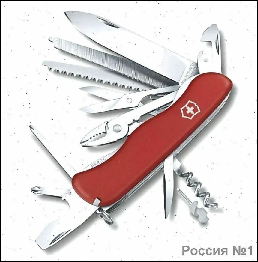 Раскрывающий 21 функцию премиум инструмент Work Champ 0.8564, 111 мм