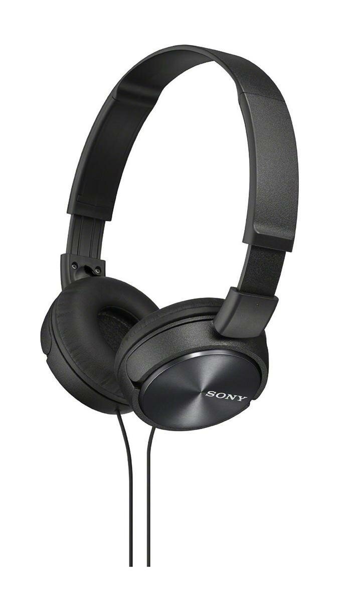 Наушники Sony MDR-ZX310AP, накладные, проводные, с микрофоном, черные