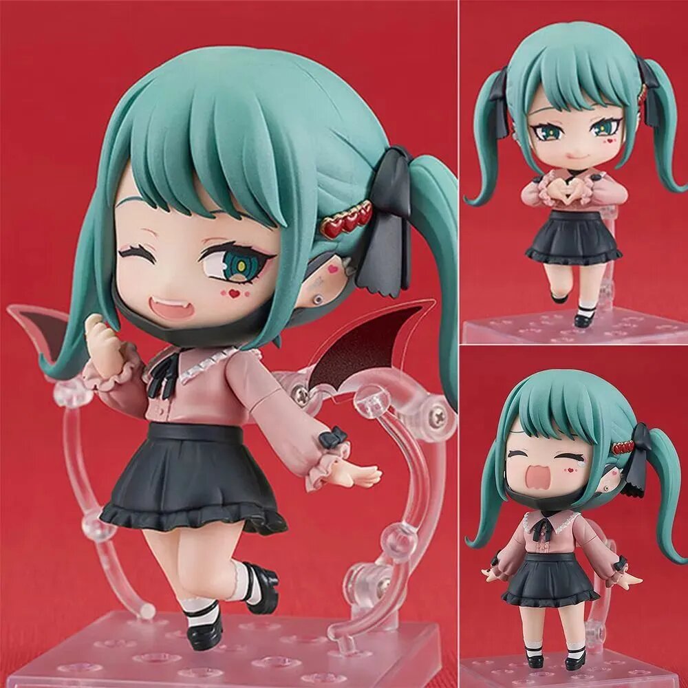 Фигурка вокалоид: Мику Хацунэ Вампир / VOCALOID Miku Hatsune Vampire Version Нендороид (10cm)-Disneiny Mall