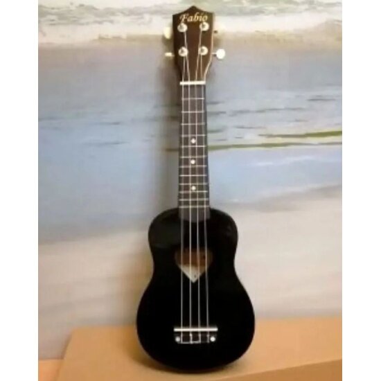 Укулеле Belucci B21-11 Heart BK, сопрано, чёрный