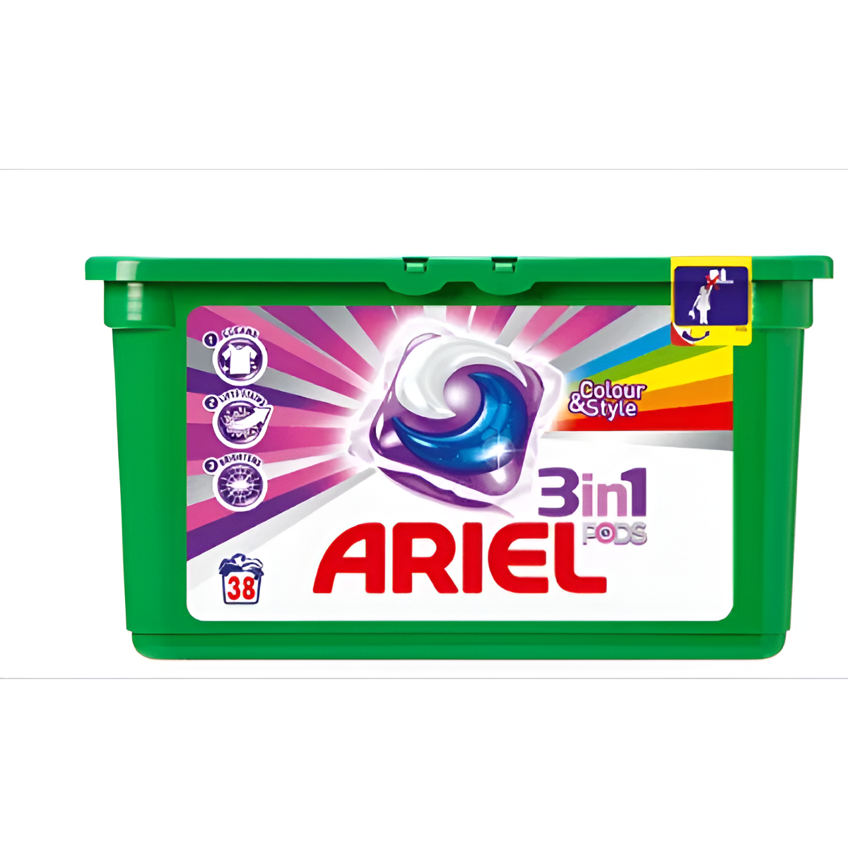 Ariel капсулы для стирки универсальные XXL pack 38шт