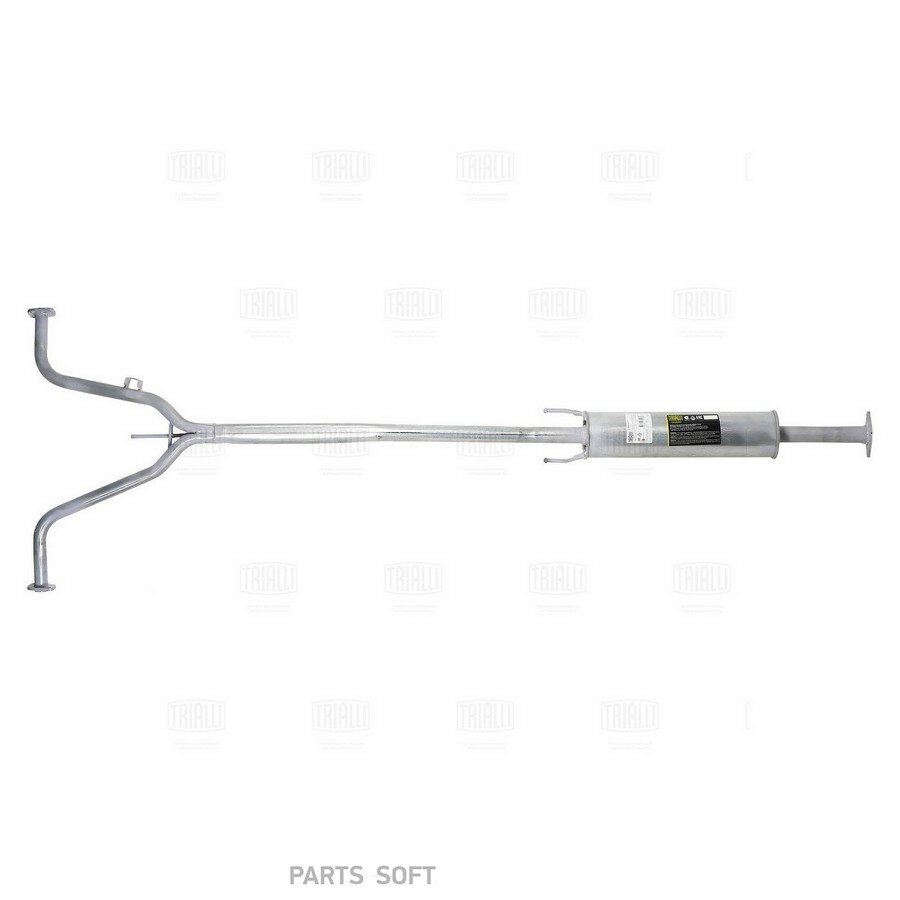 TRIALLI EAM0375 Глушитель для а/м Nissan Teana (08-)