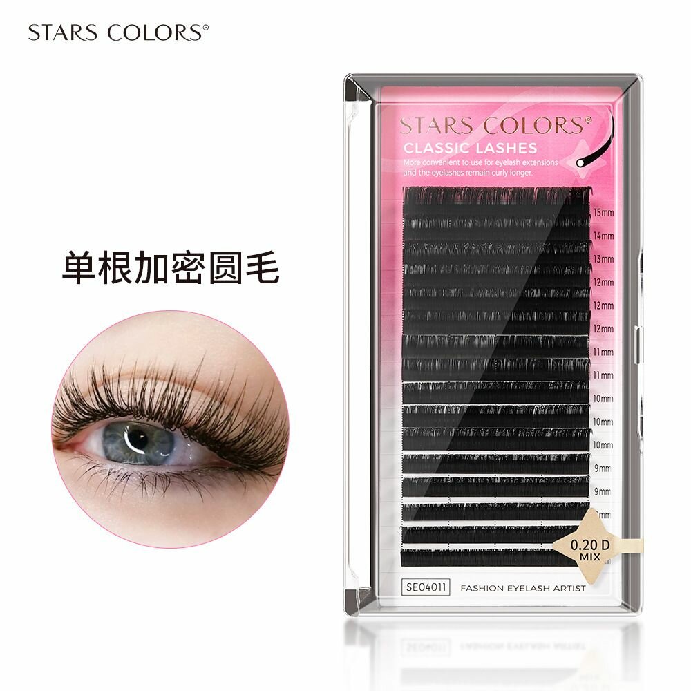 WeenWeave наращивание ресниц готовые пучки для 4д изгиб c 0,07 mm 4D W 12mm