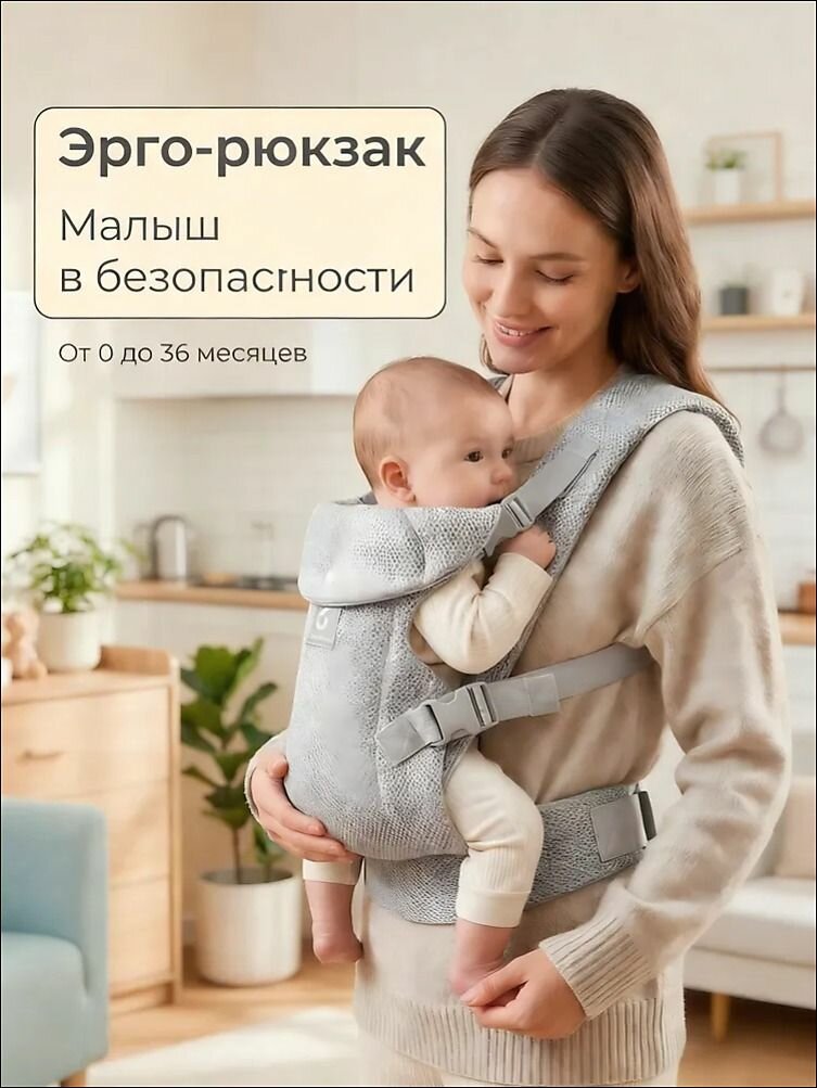 Эргорюкзак для новорожденных кенгуру переноска слингПоясное сиденье для ребенка, легкий и простой рюкзак-кенгуру