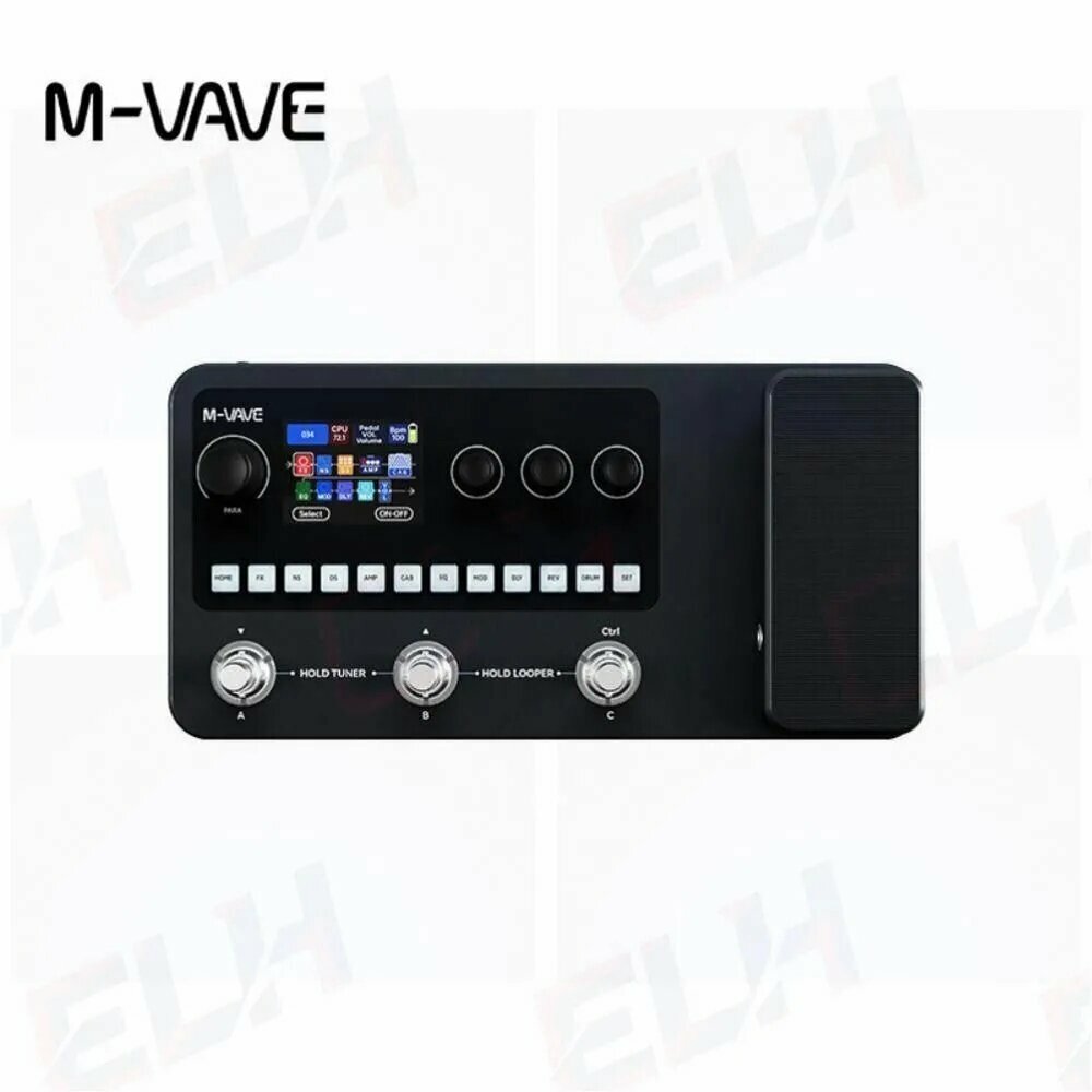 M-VAVE MK-20 Гитары/баса Гитарный Процессор MIDI-связь С Функцией Предустановки IR-сэмплинг