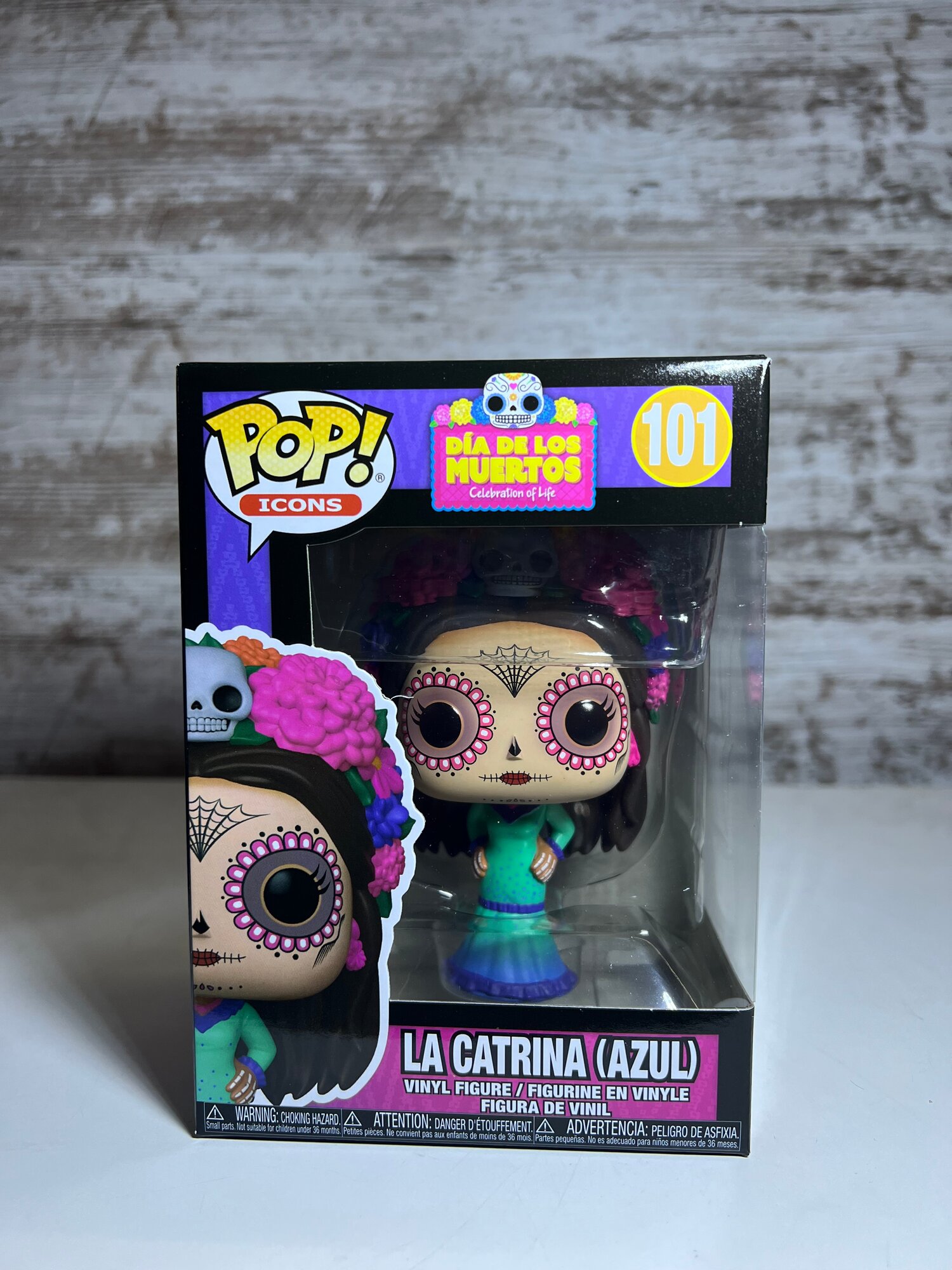 Фигурка Фанко Funko Pop, La Catrina, Azul, Día de los Muertos, 10 см от Funko