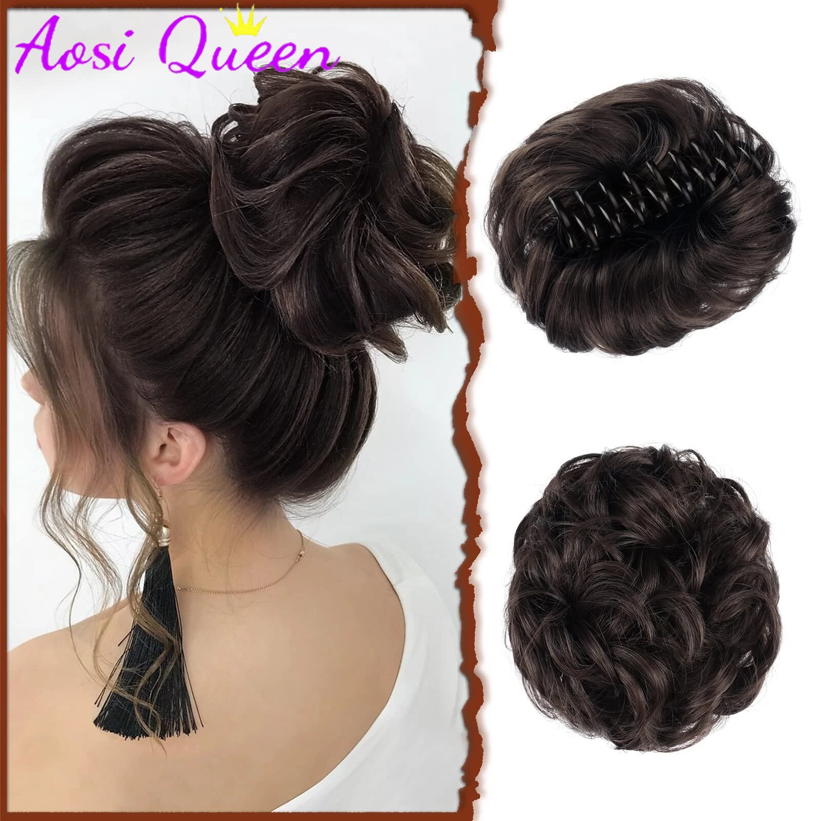 AOSI QUEEN Завитой шиньон