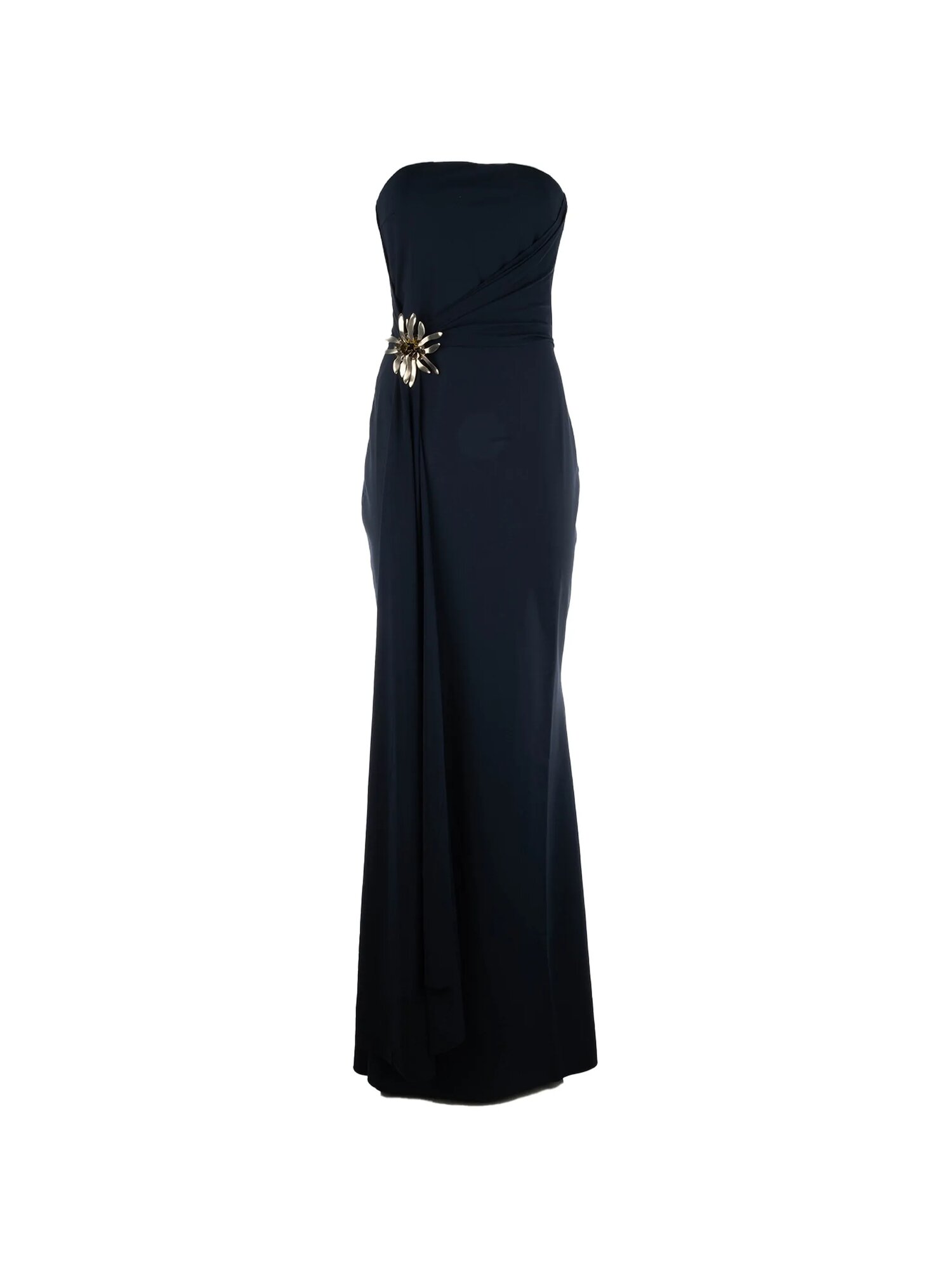 Платье Floral-appliqué gown