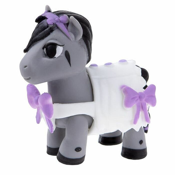 Тянущаяся фигурка 1Toy Лили, пони на фасоне, в костюмчике, 10 см Т22750-5