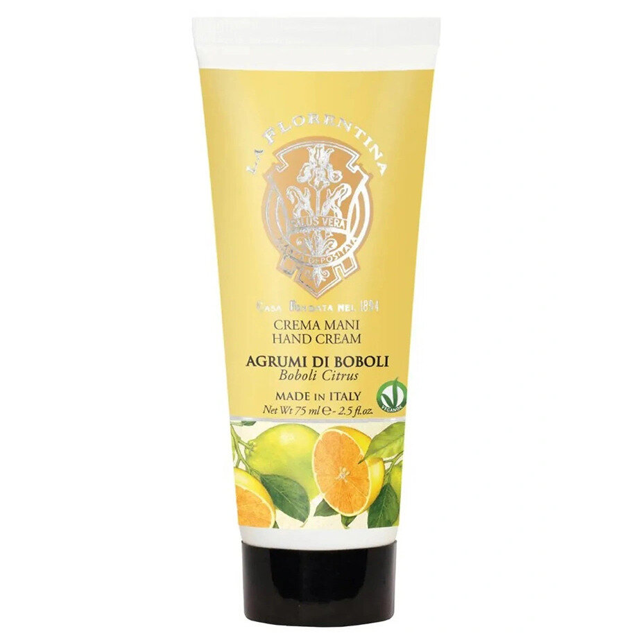 La Florentina Agrumi di Boboli крем для рук 75 мл Унисекс / Агруми ди Боболи / Цитрусы Боболи