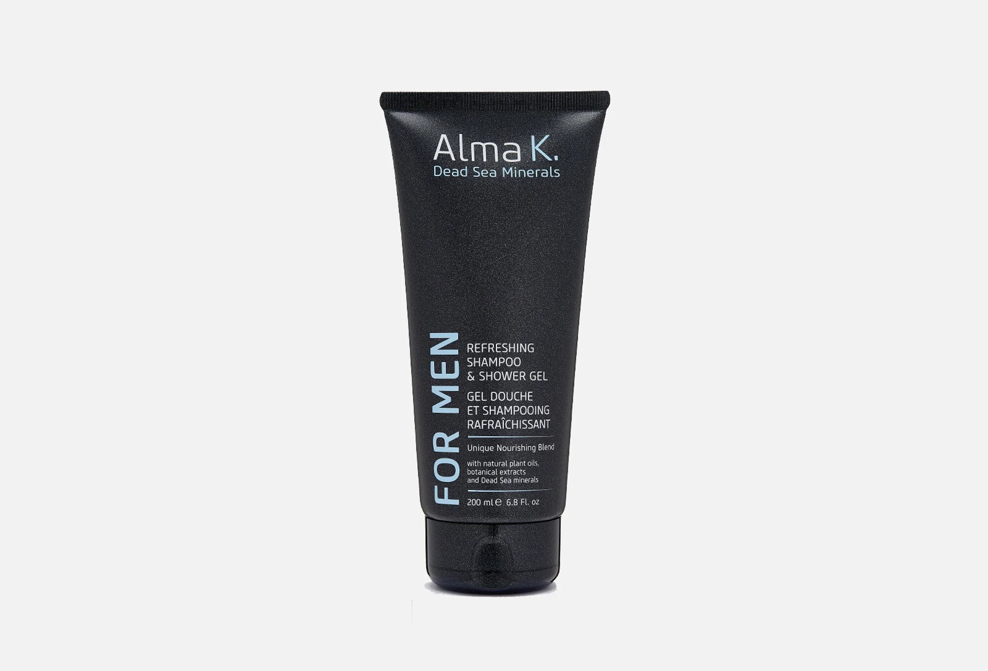 Освежающий шампунь и гель для душа Alma K. REFRESHING, для мужчин, 200мл