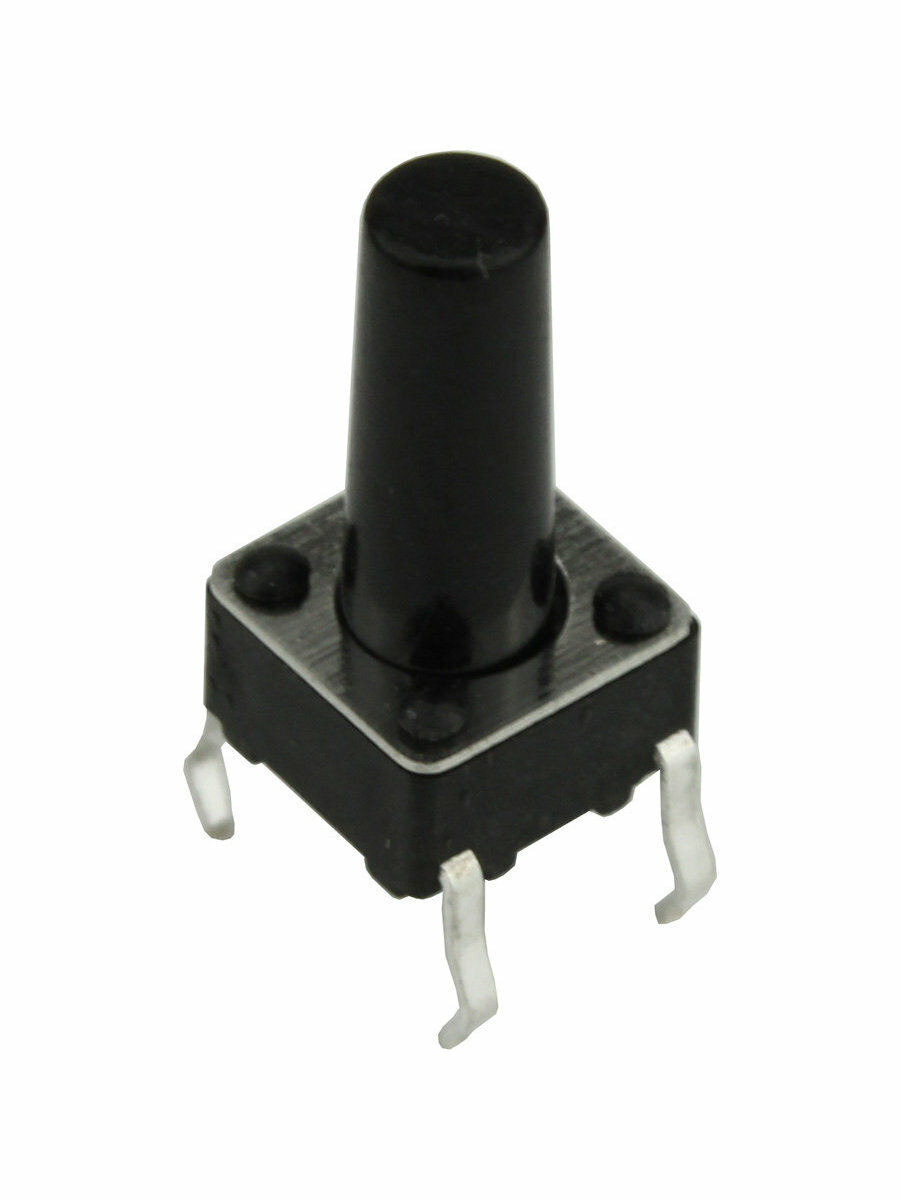 Тактовая кнопка 6*6*12мм 4pin