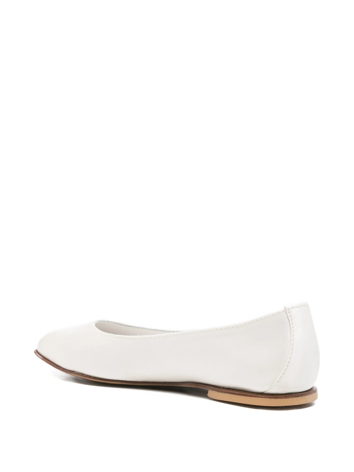 Балетки Montelpare Tradition Square-toe ballet flats, размер 38, , бежевый/белый — фото 1