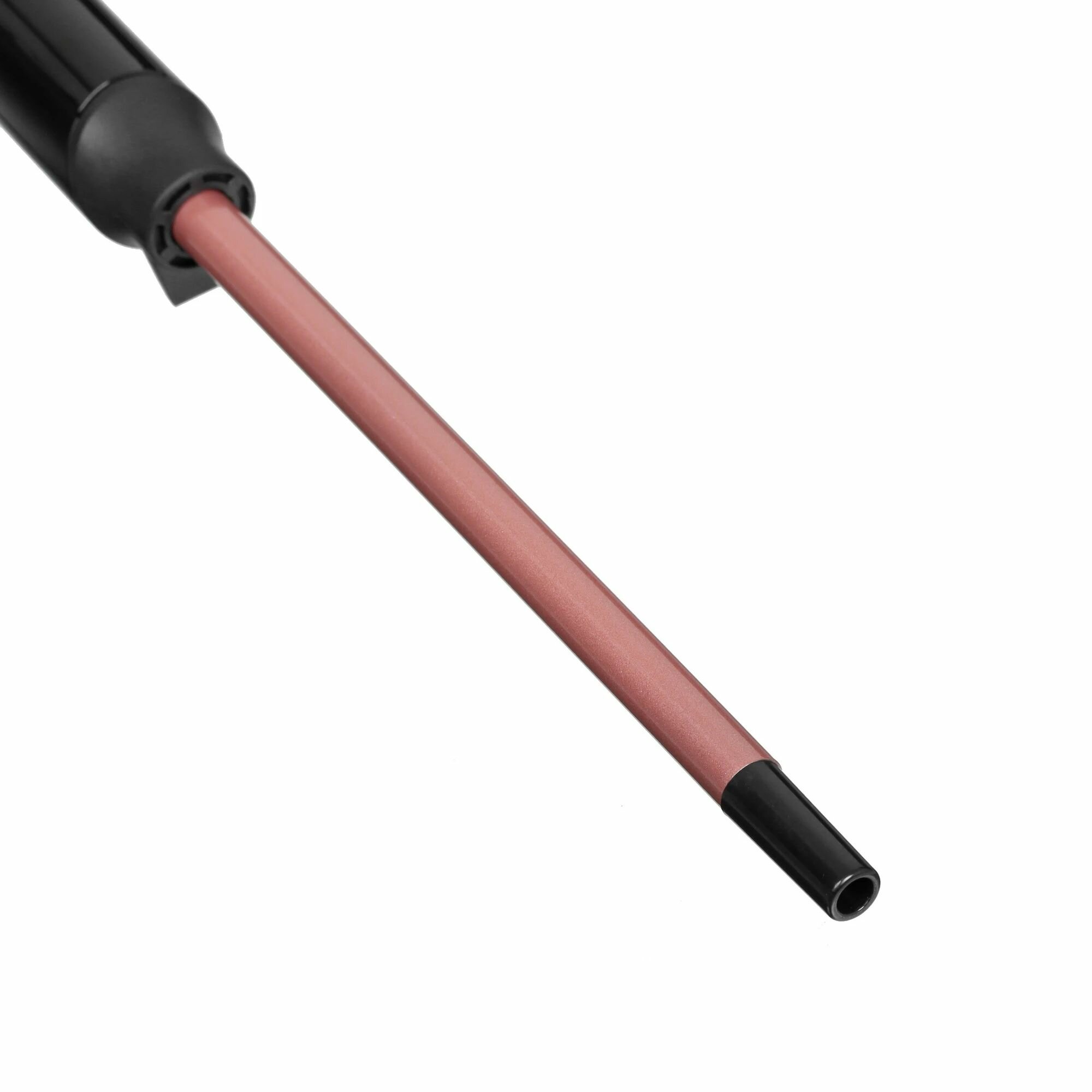 Щипцы BaByliss C449E Curling Wand, 10 мм, кварц-керамическое покрытие, 6 режимов (160-210 C), LED-дисплей, чёрный — фото 1