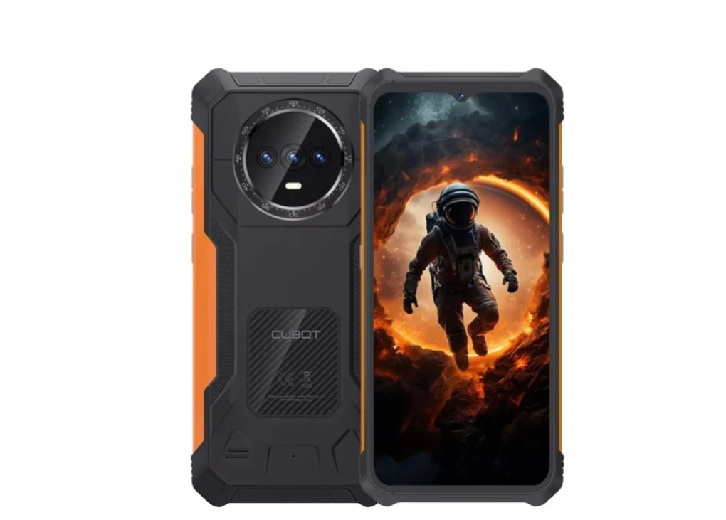 Смартфон Cubot KingKong ES 6/128GB (черный/оранжевый)