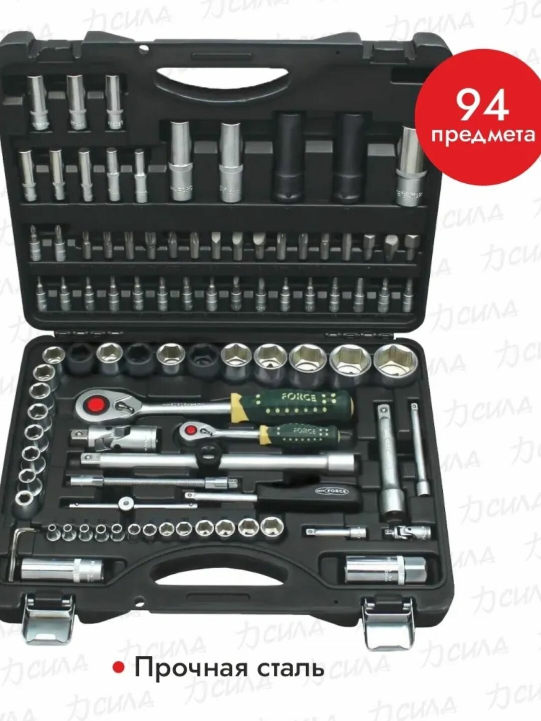 Набор инструментов Rockforce RF-4941-5-PREMIUM, 94 предмета