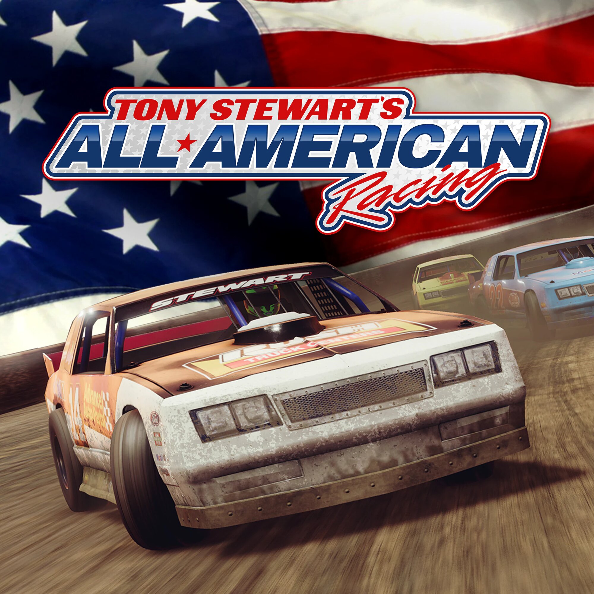 Игра Tony Stewart's All-American Racing, цифровое издание PlayStation 4, регион Индия / код пополнения баланса
