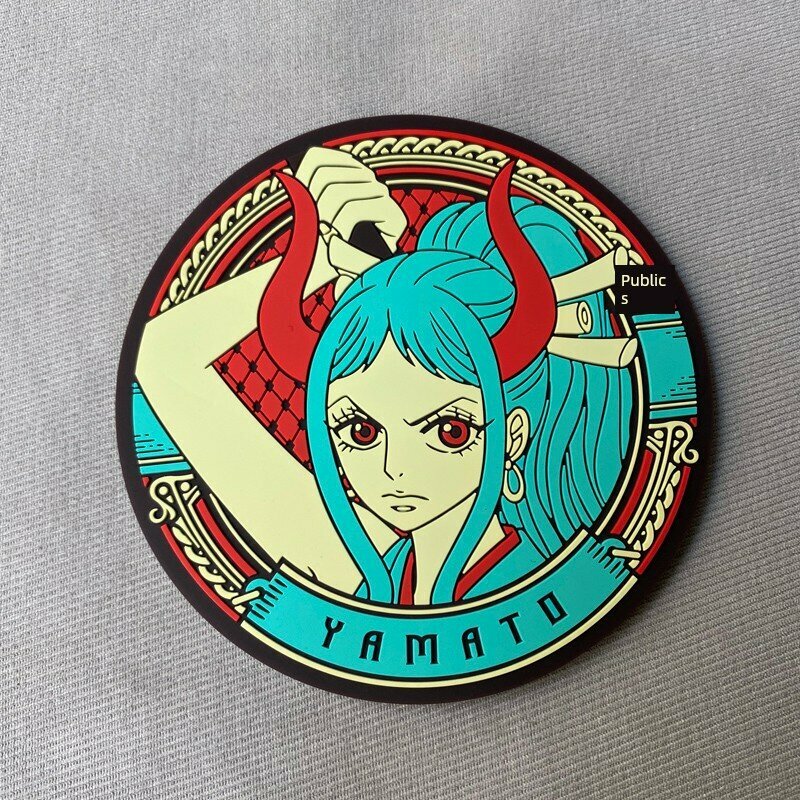 Официальный резиновый костер One Piece Ichiban Kuji Wano Country Third Act с Ямато и Зоро Большой и