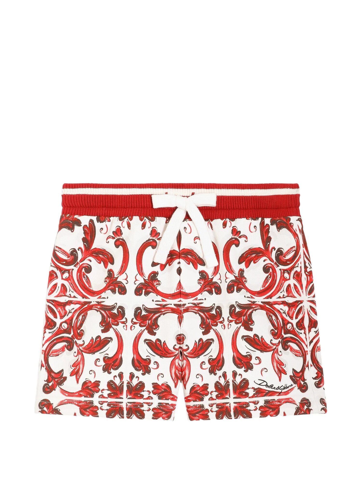 Шорты Majolica-print fleece bermuda shorts