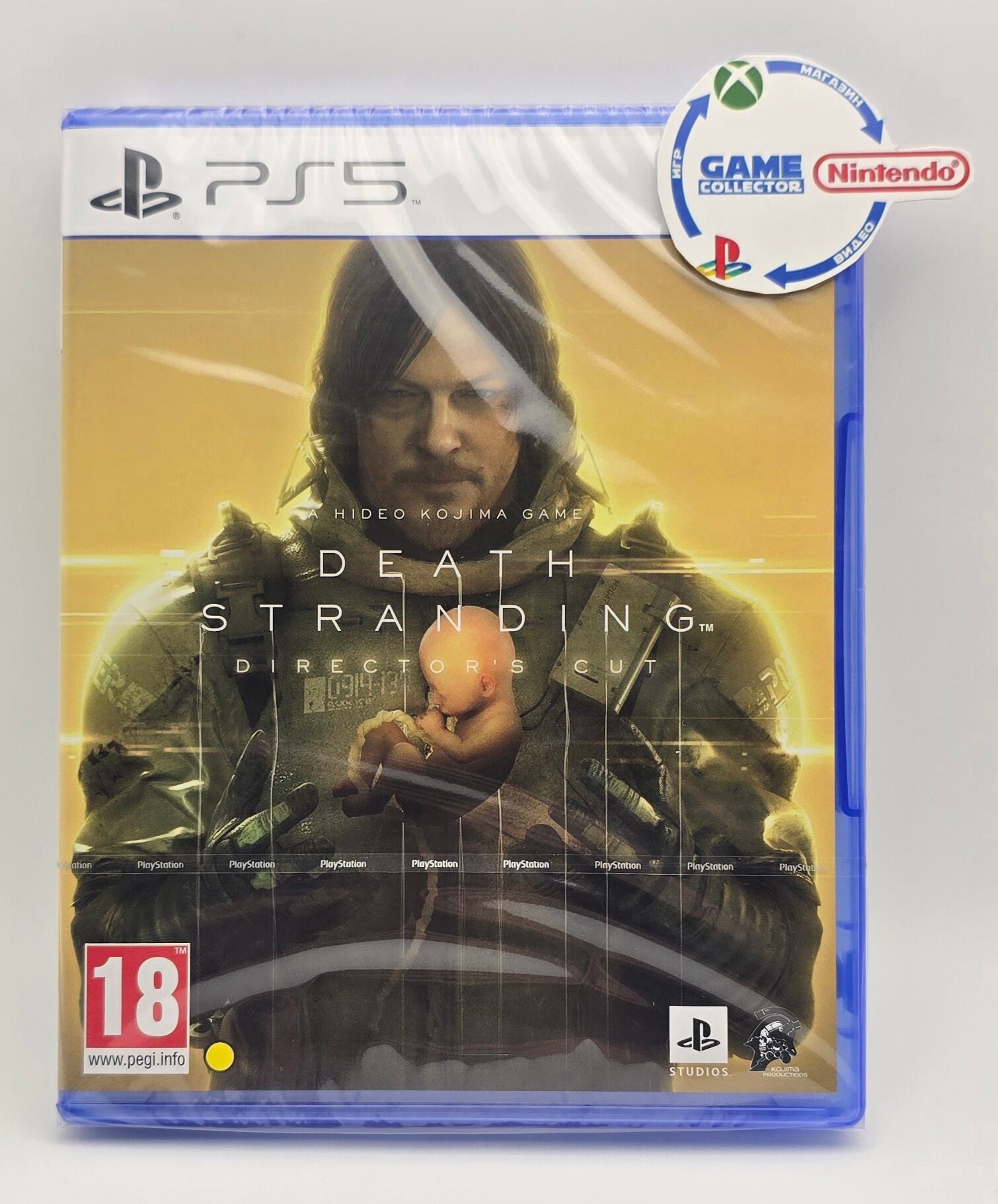 Игра Death Stranding Director's Cut для Sony PlayStation 5 на диске, полностью на русском языке.