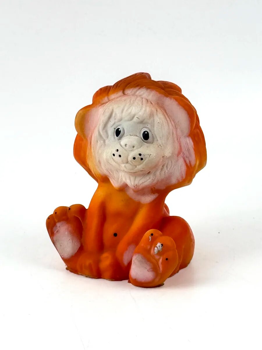 Винтажная игрушка резиновая, пищалка. СССР