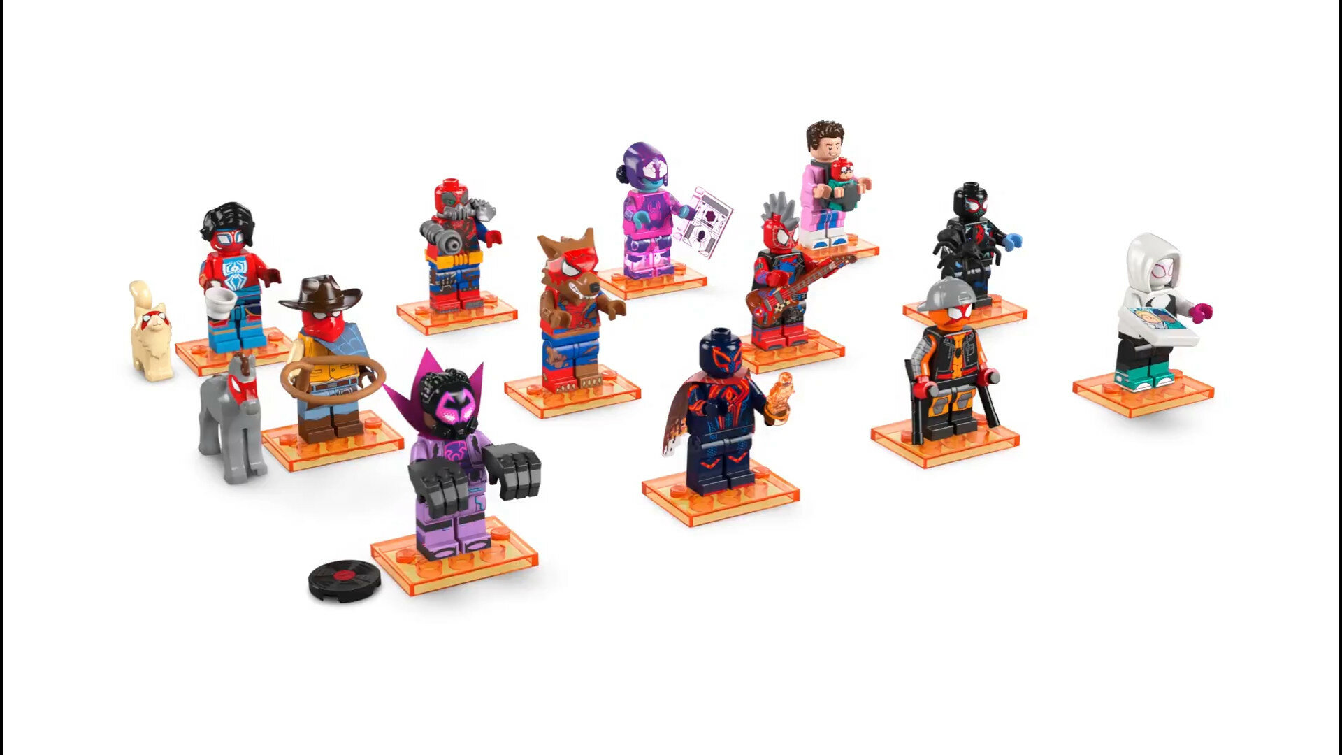 Минифигурка LEGO Collectibles 71050 Человек-паук: Паутина вселенных, 12 фигурок