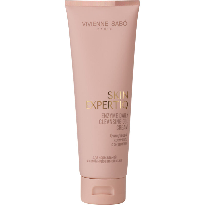 Очищающий крем-гель с энзимами Vivienne Sabo Skin Expertiq, 120 мл