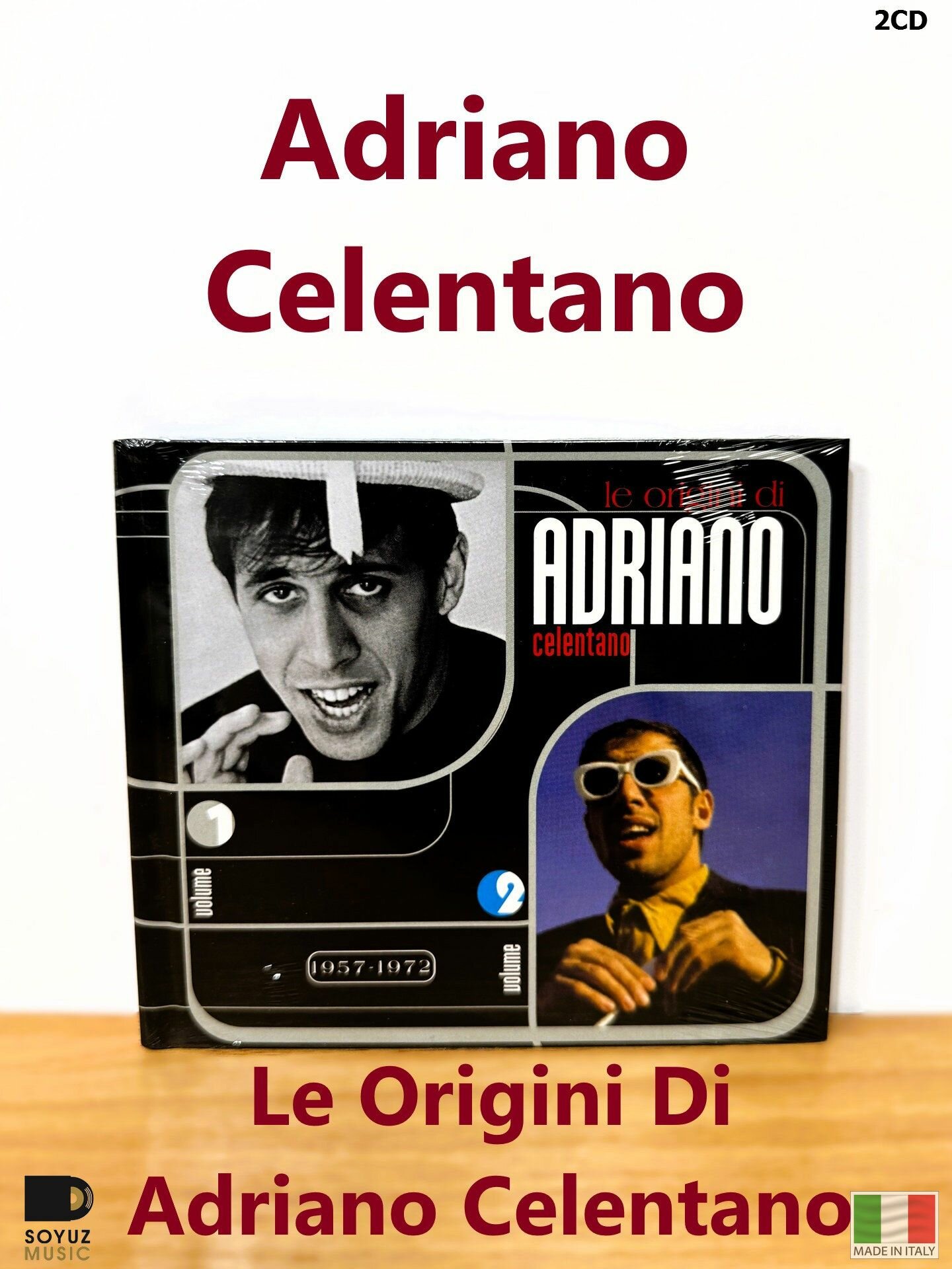 Adriano Celentano. Le Origini Di Adriano Celentano (2CD DigiBook/+ 42-страничный буклет)