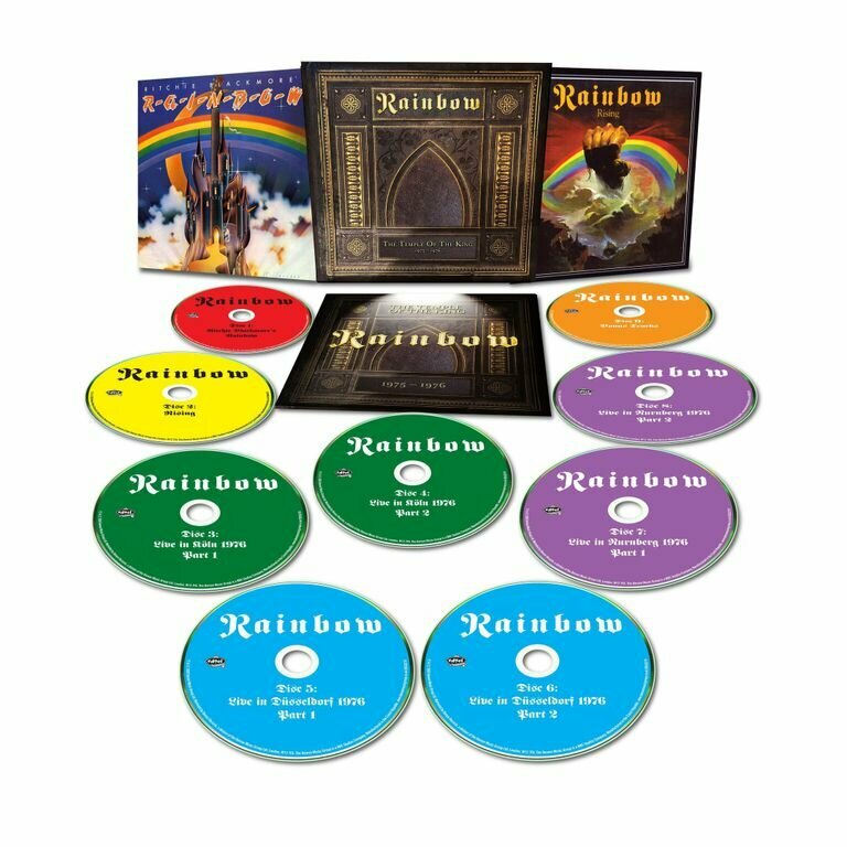 Rainbow - The Temple Of The King: 1975-1976 9-CD Deluxe Box Remastered