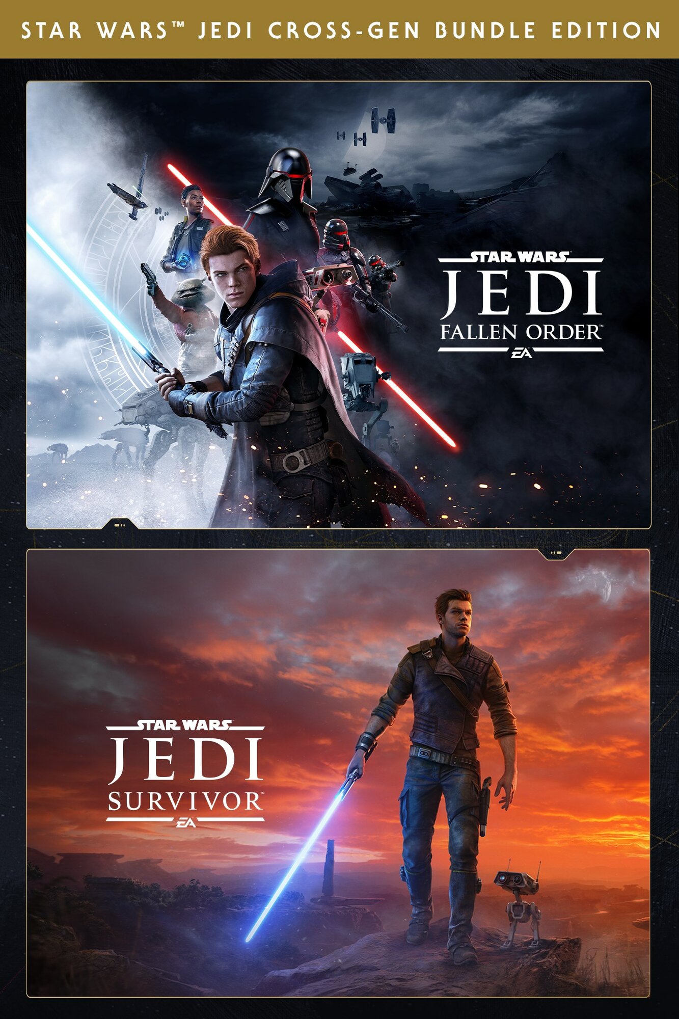 Набор STAR WARS Jedi Cross-Gen Bundle Edition — Xbox Series X|S, Xbox One — Цифровая версия