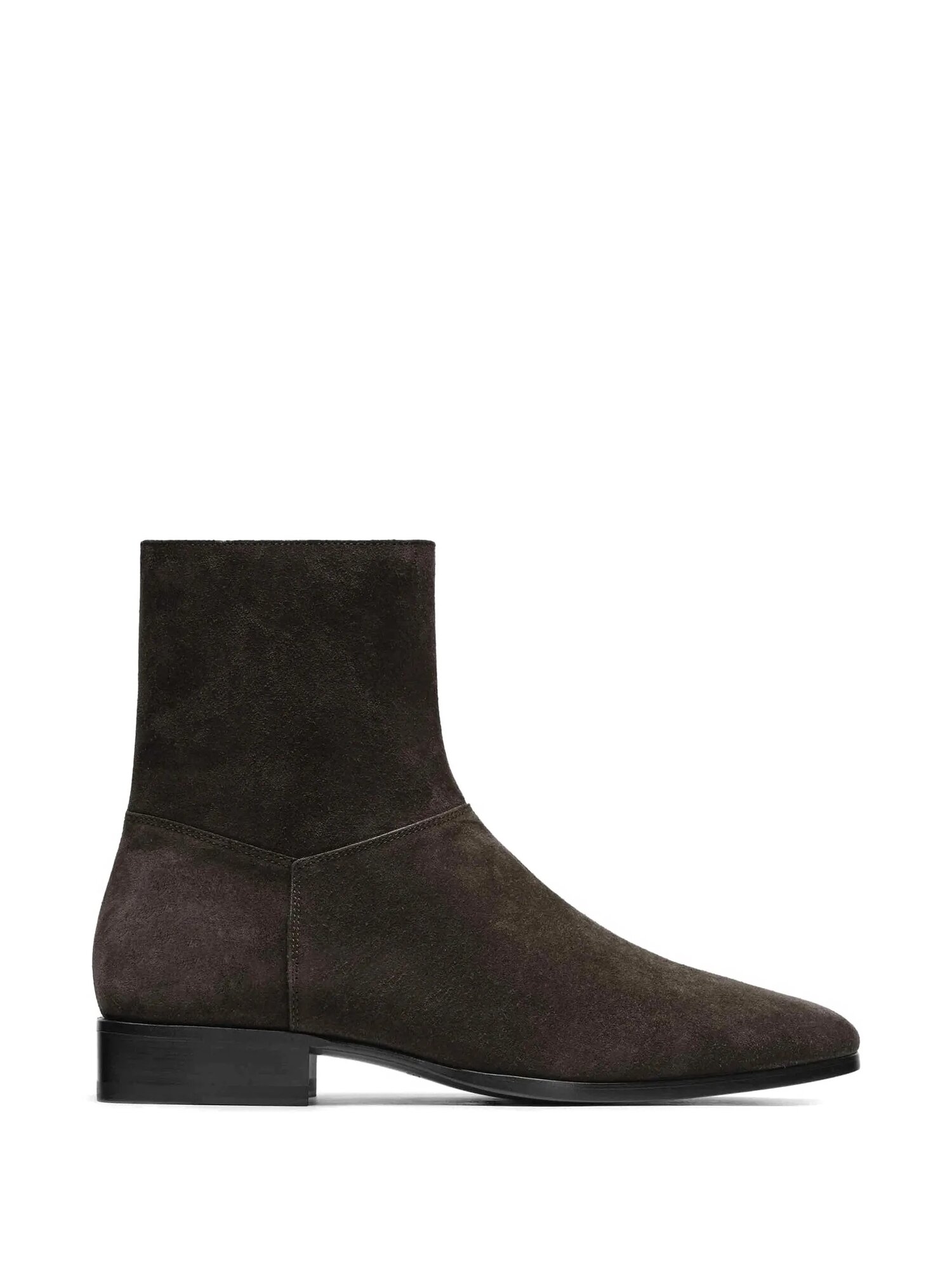 Ботинки Suede side-zip boots