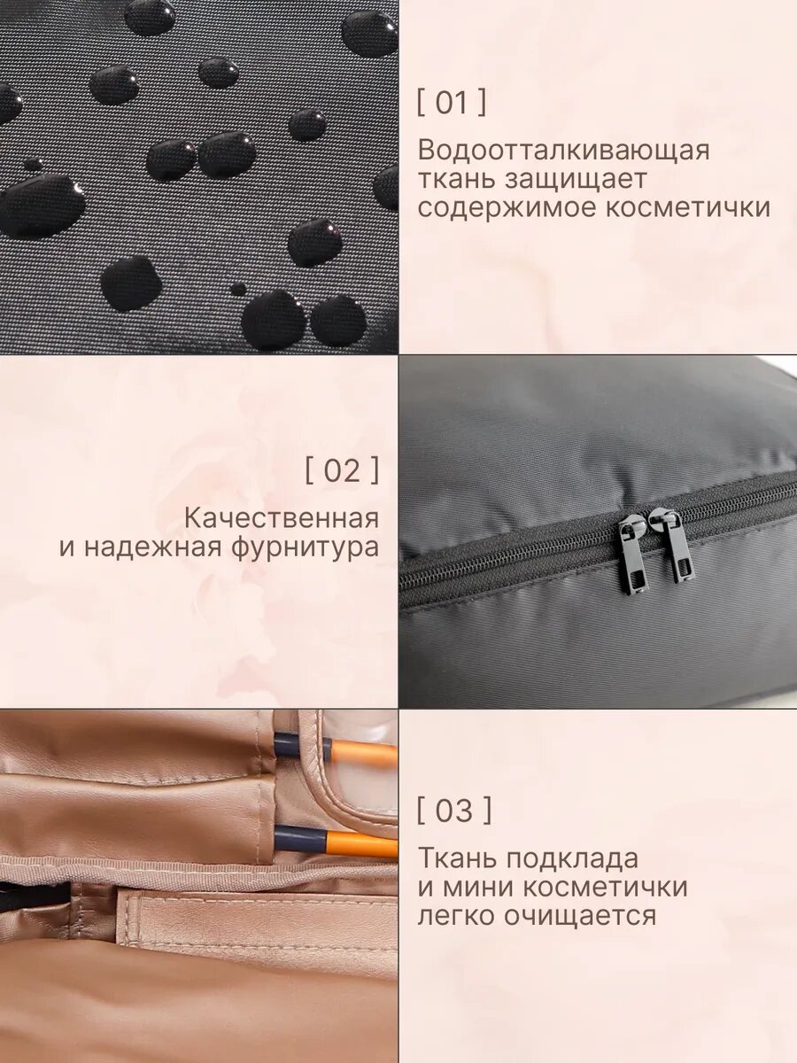 Косметичка , черный — фото 1