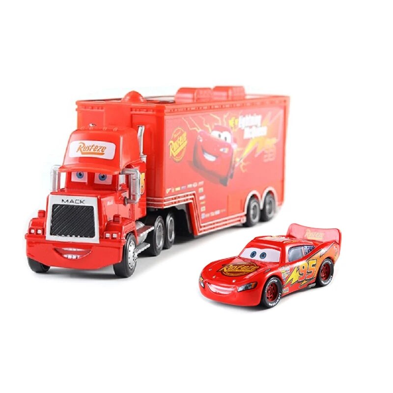 Набор машинок Disney Pixar Cars 3 TAKARA TOMY 1:55 Красный, 5