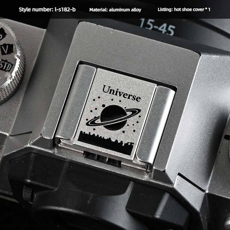 Крышка для горячего башмака "Universe" из алюминиевого сплава, Style number: I-S182-b